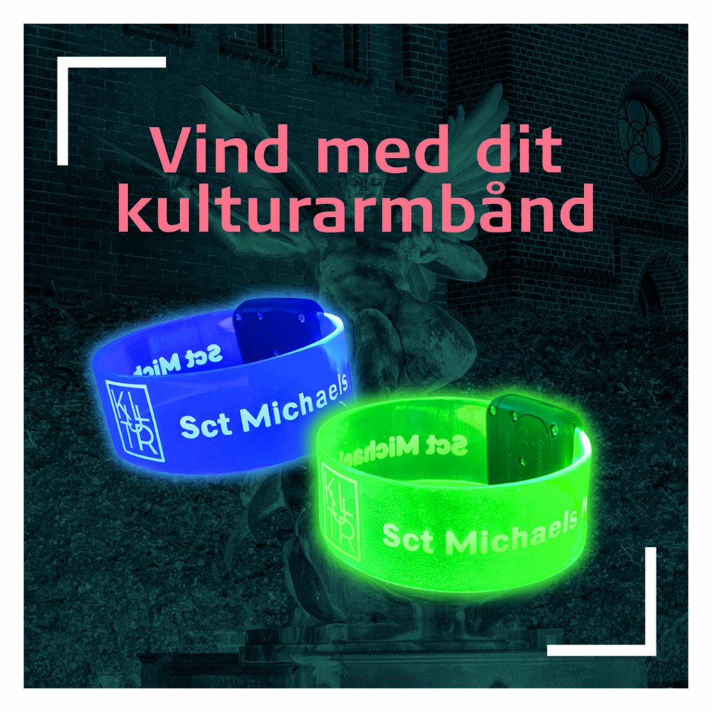 Støt og køb vores lysende kulturnatsarmbånd - Kulturnat i Slagelse